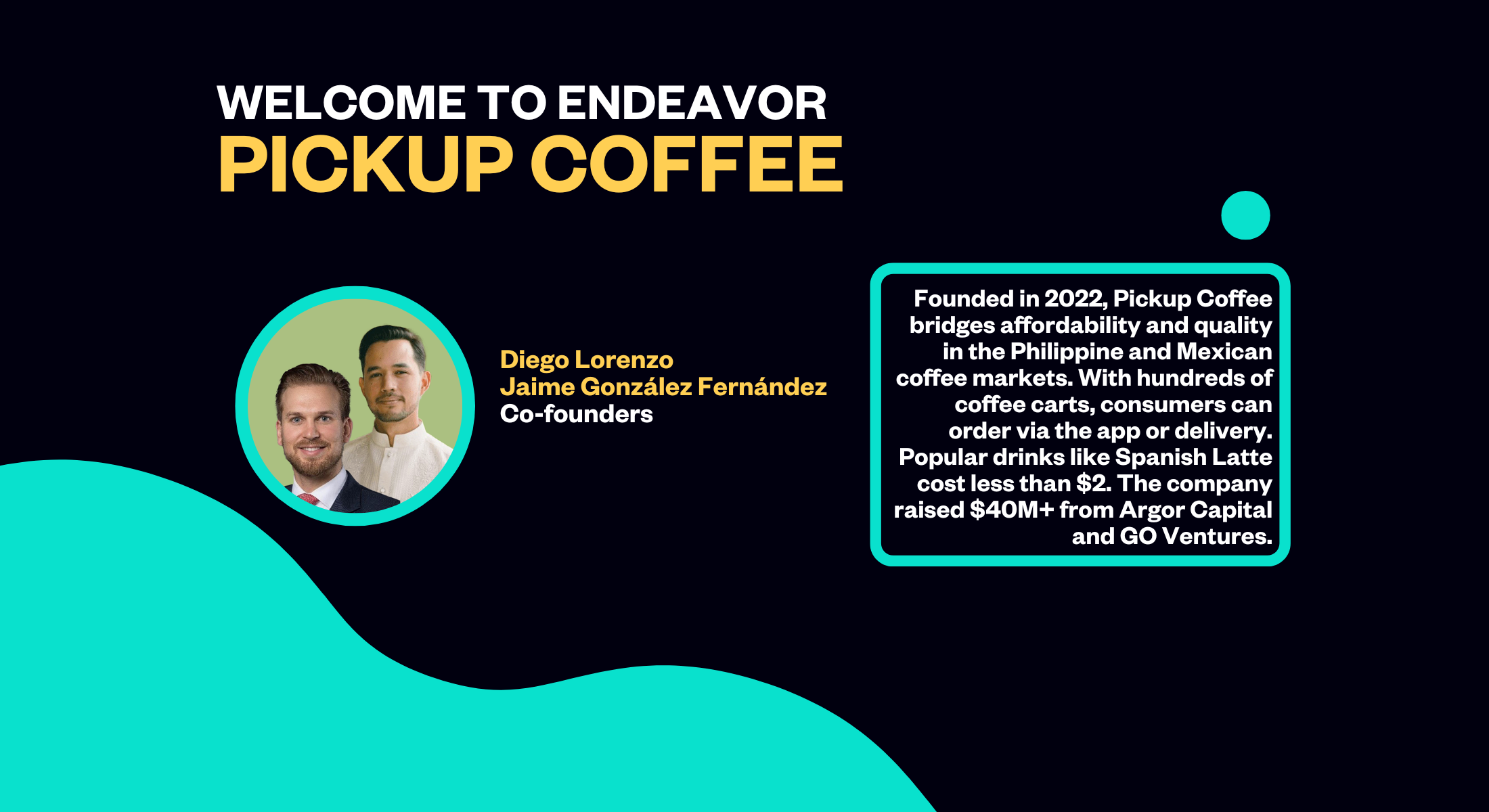 Pickup Coffee's Diego Lorenzo and Jaime González Fernández Join the ...